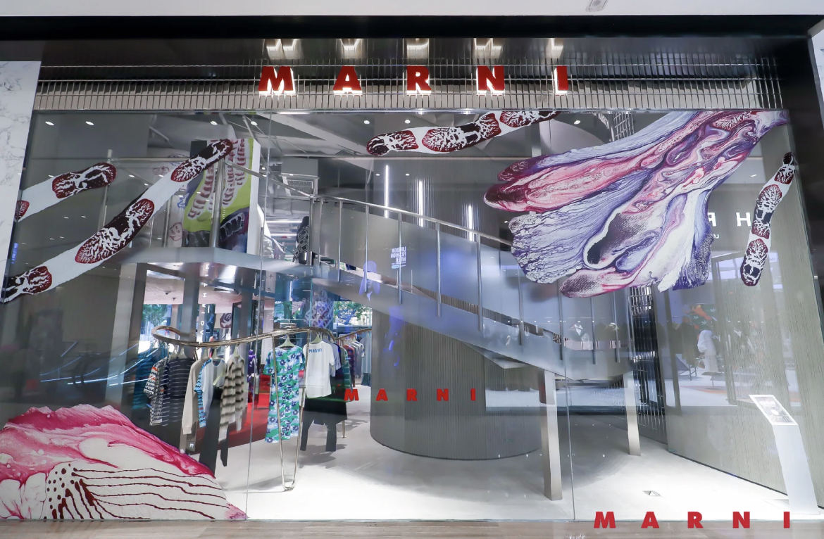 上新！MARNI中国首家概念旗舰店里，超多有趣艺术装置！
